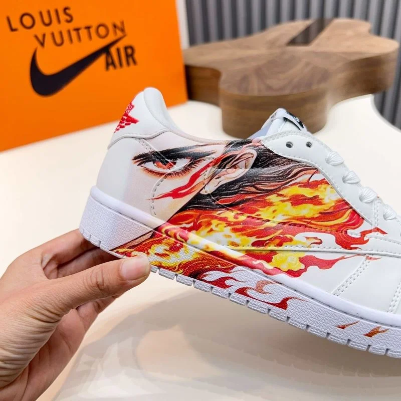 Indistinguishable Louis Vuitton x Nike Shoes