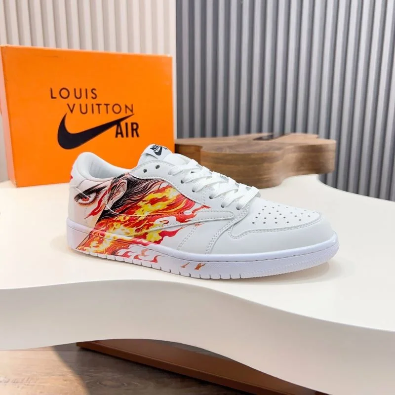 Indistinguishable Louis Vuitton x Nike Shoes