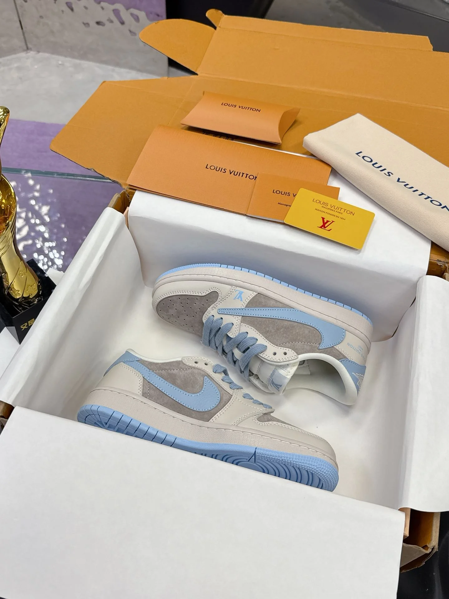 Louis Vuitton x Nike Shoes