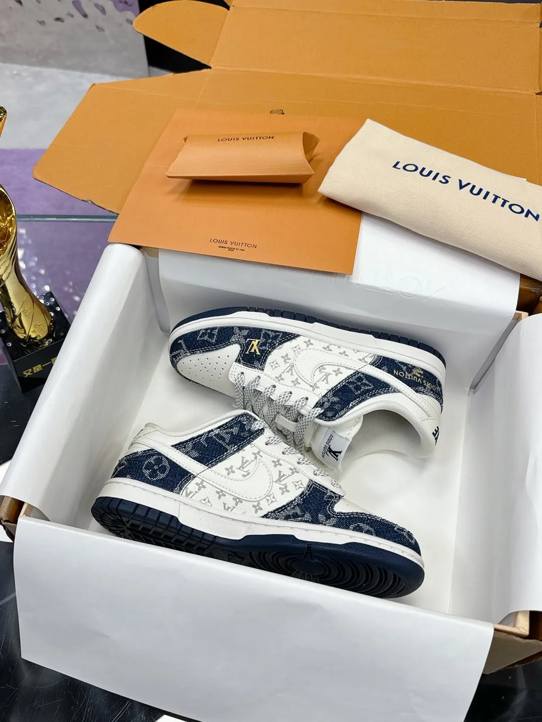 Louis Vuitton x Nike Shoes