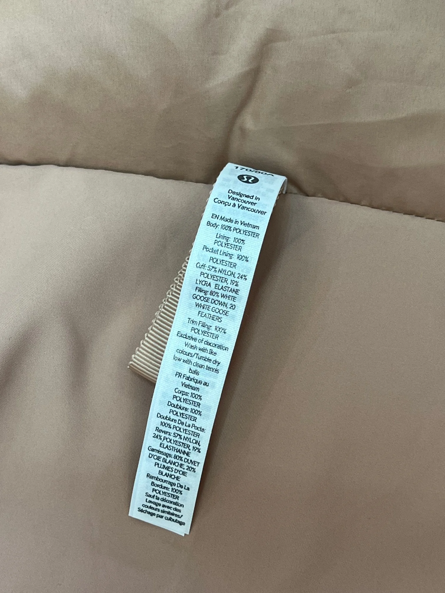 Official Lululemon Down Jackets