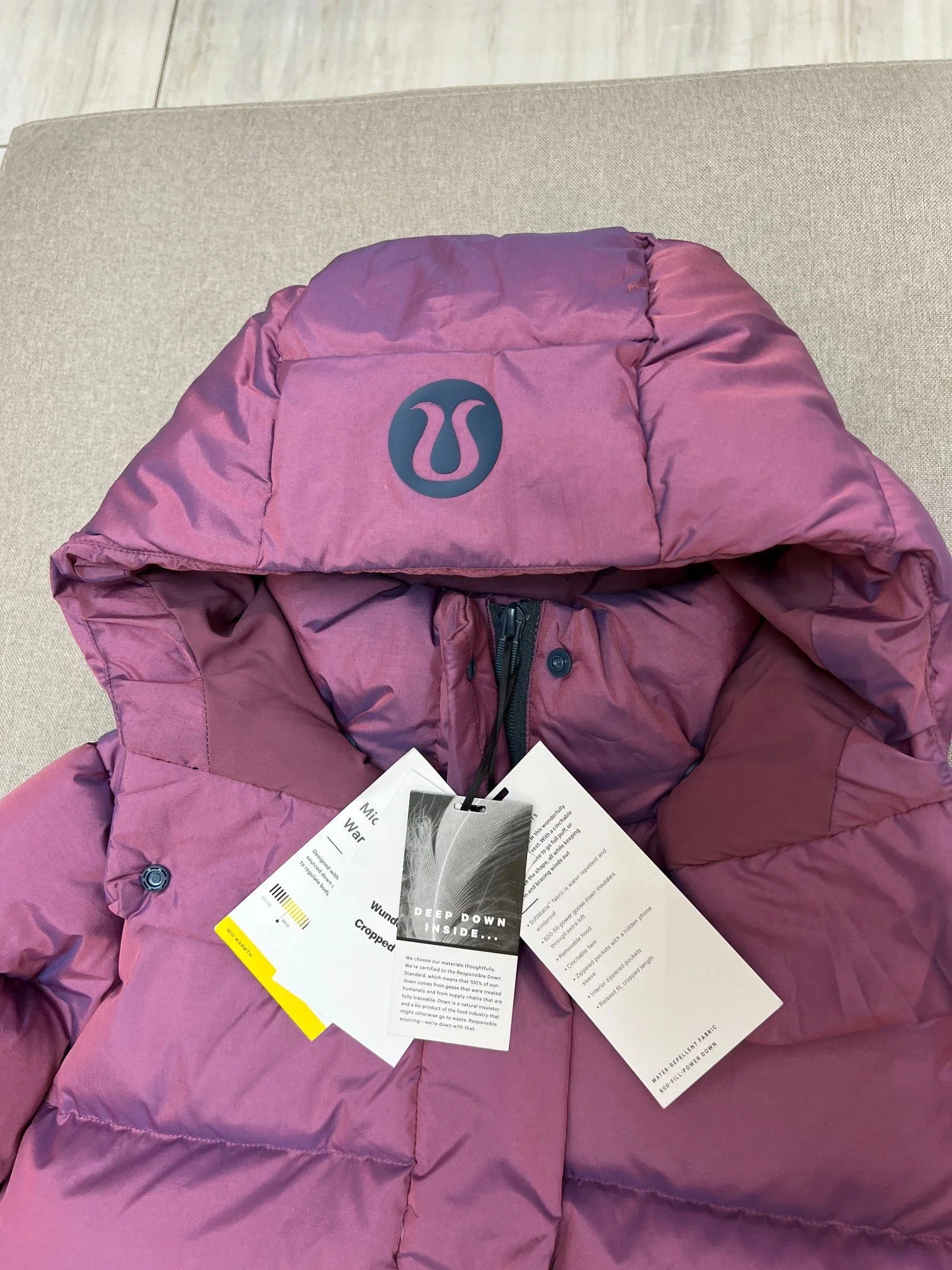 Mirror quality Lululemon Down Jackets