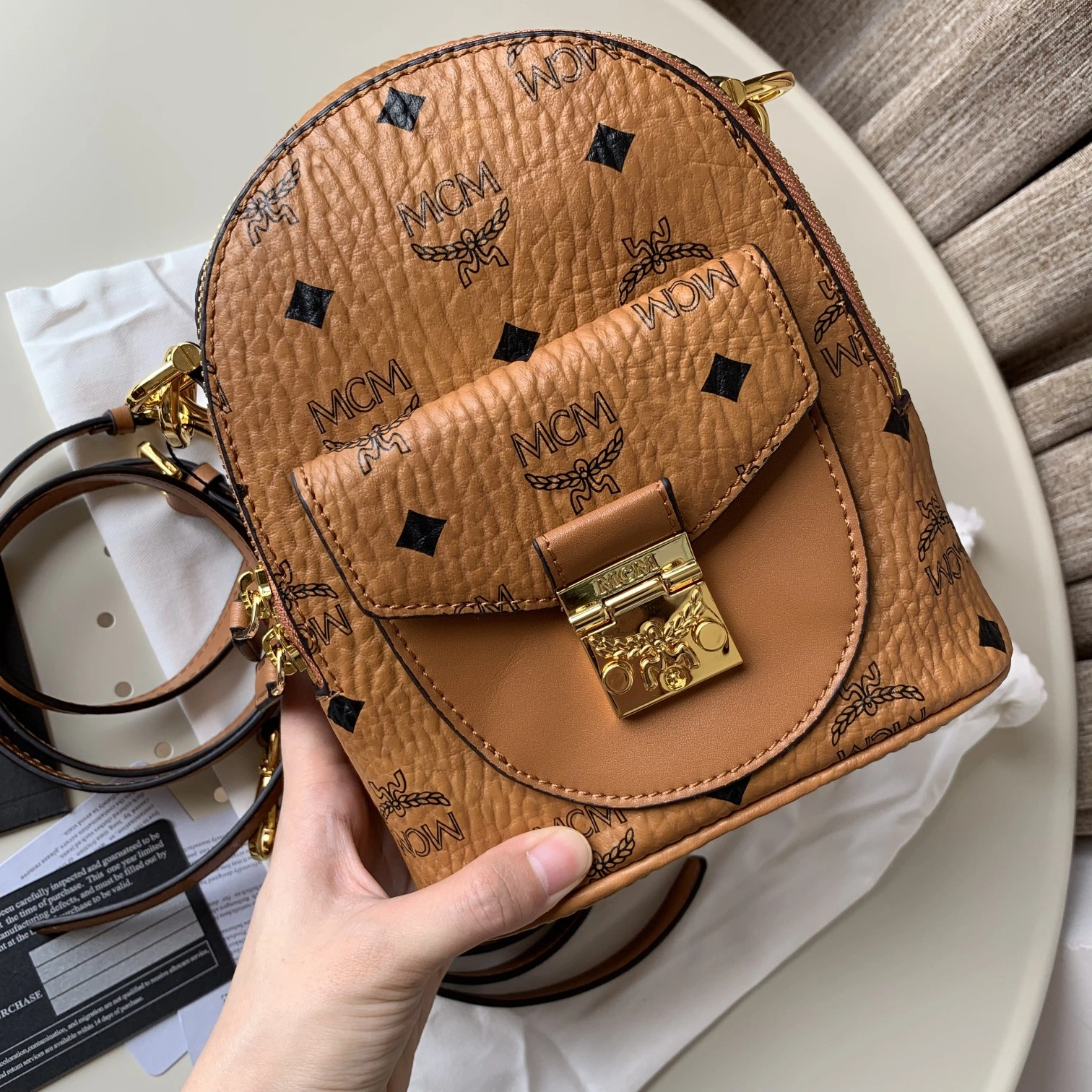 Authentic MCM Backpacks