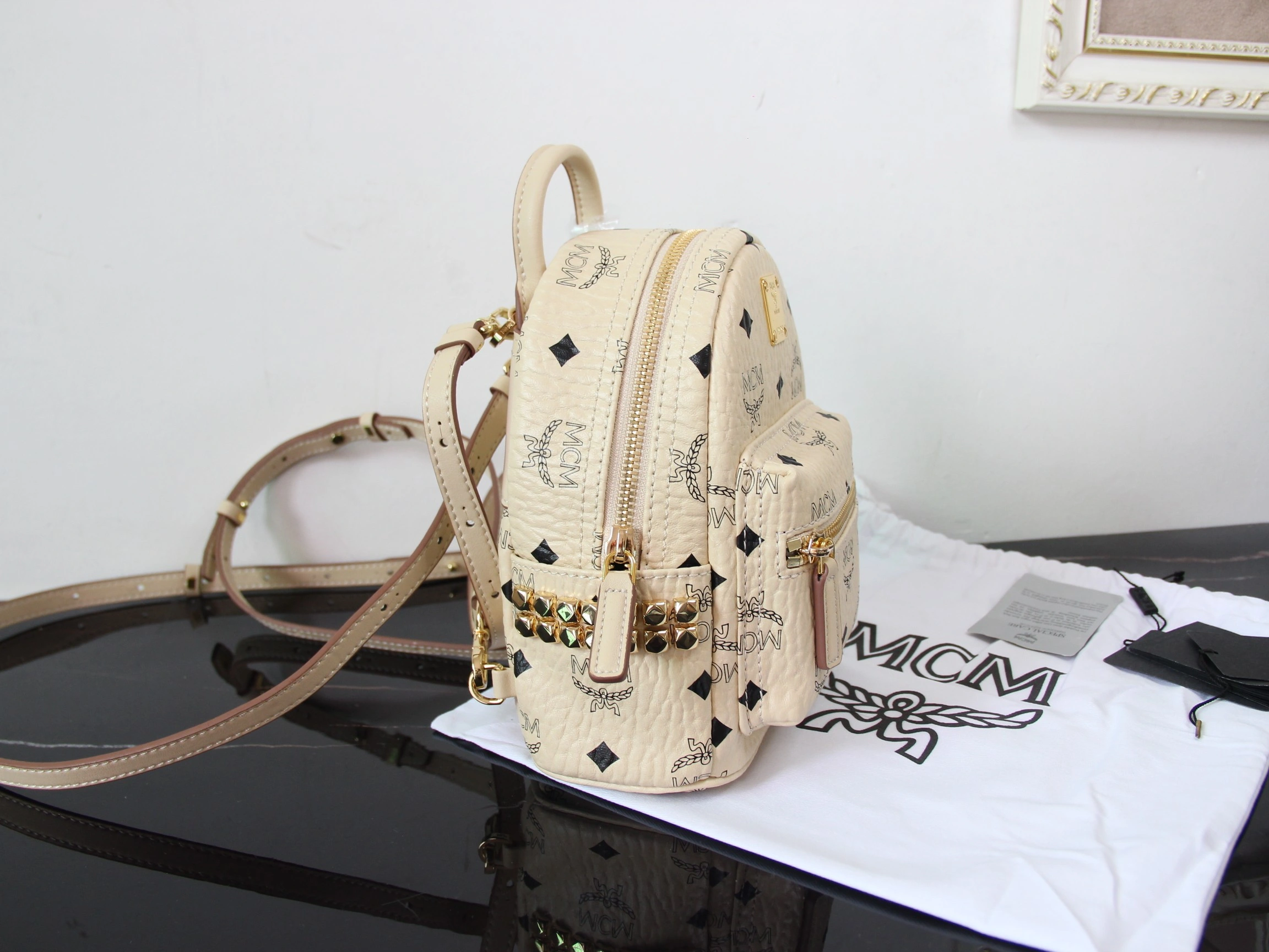 Brand-authenticated MCM Backpacks