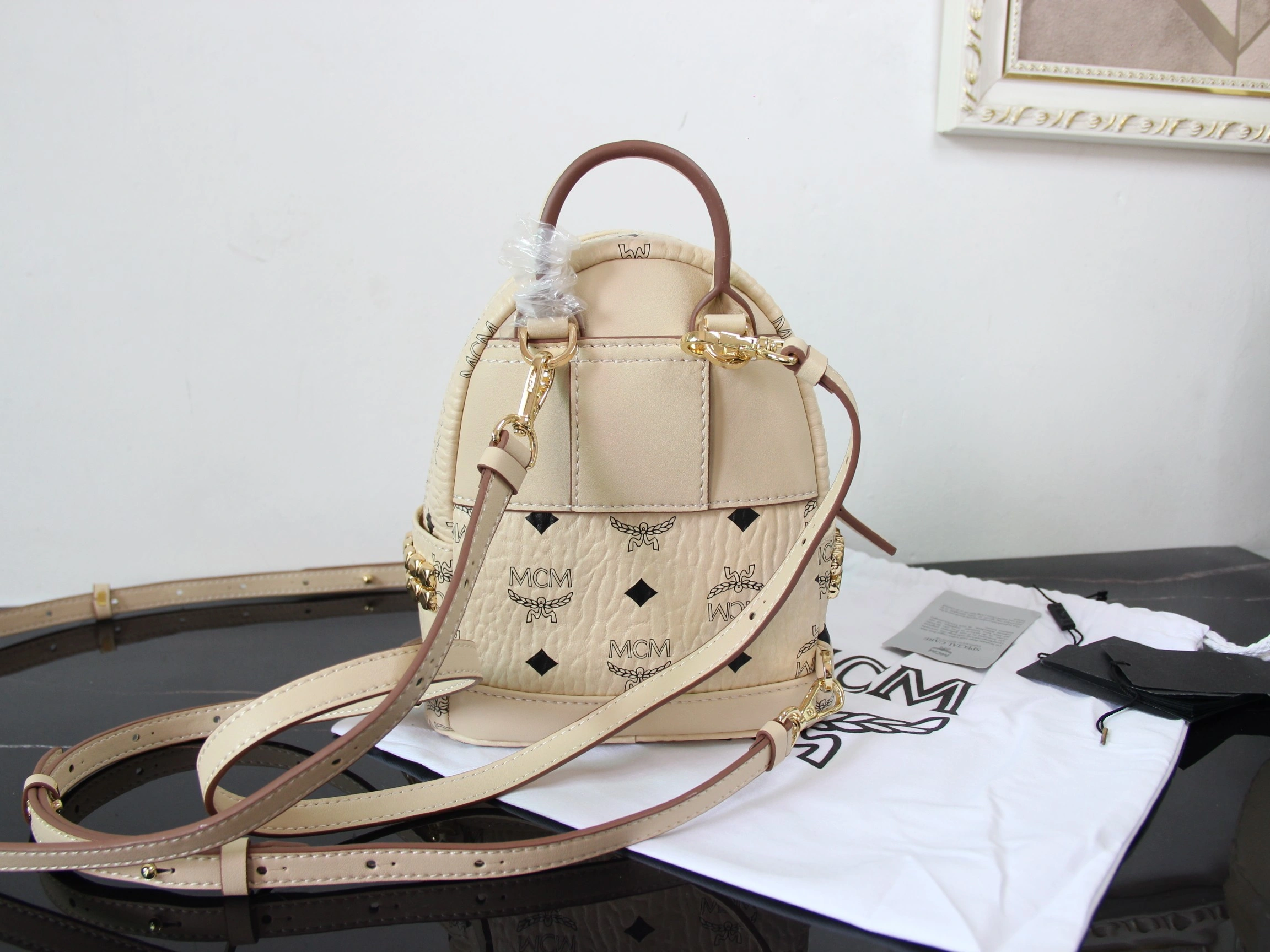 Brand-authenticated MCM Backpacks