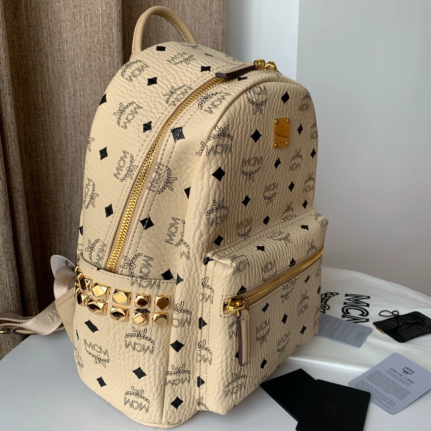 1:1 copy MCM Backpacks
