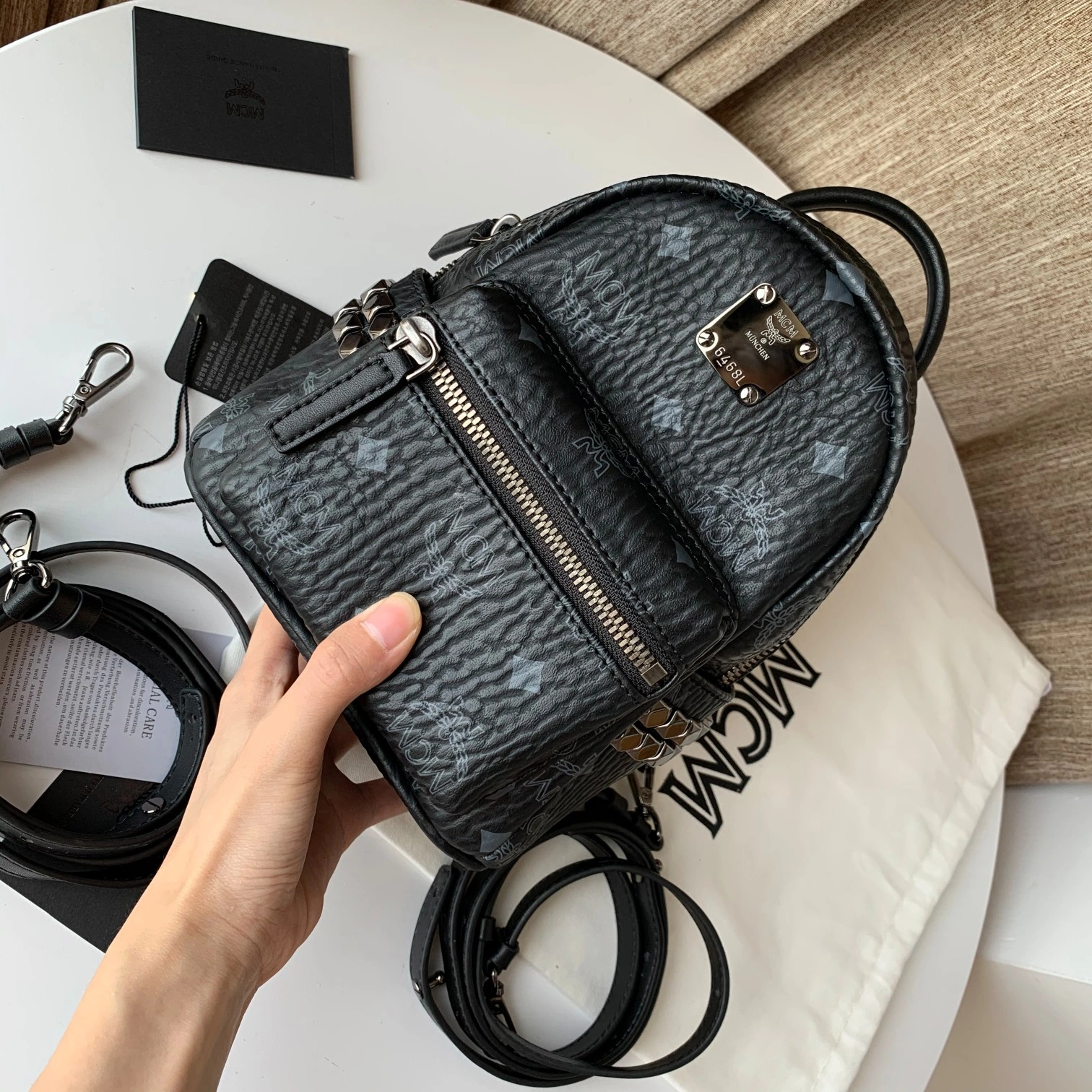 Brand-authenticated MCM Backpacks