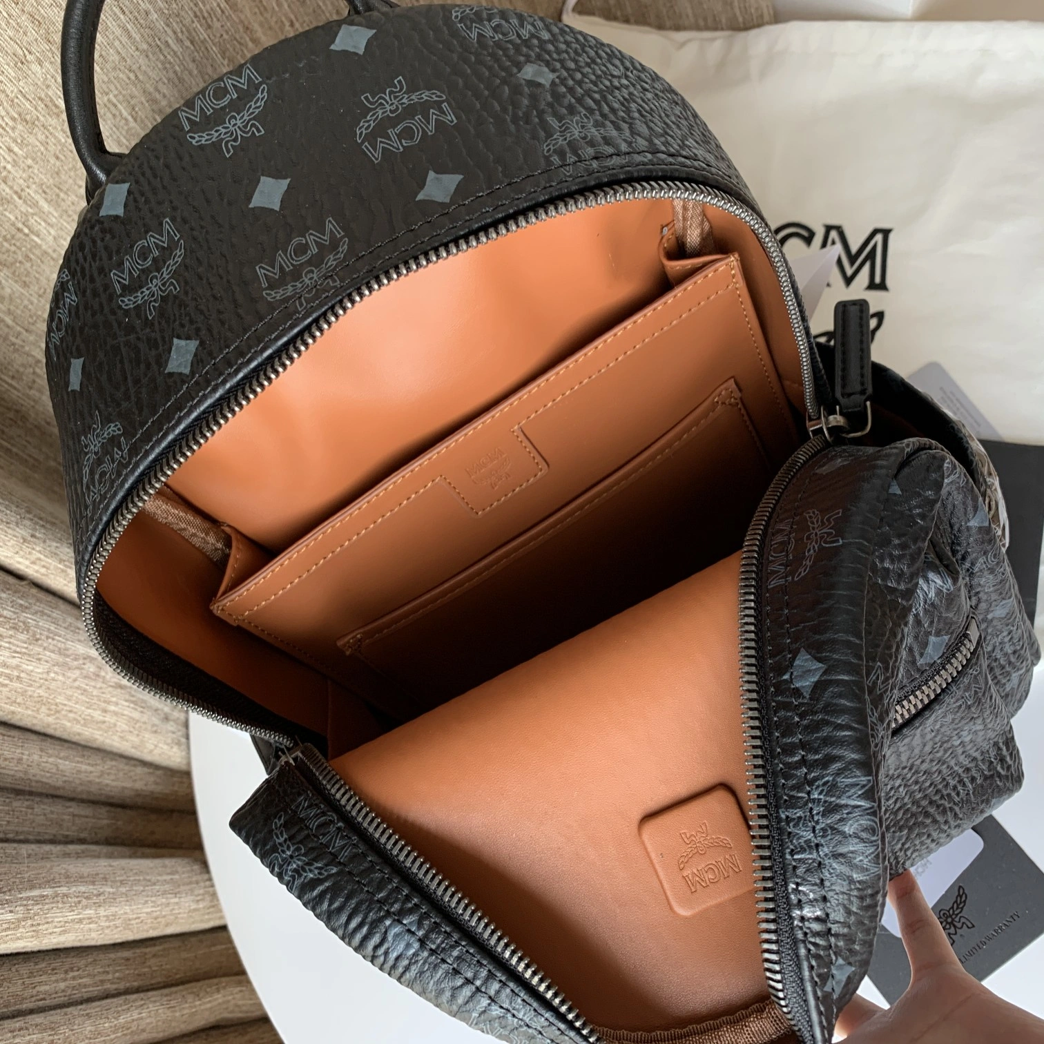 Real MCM Backpacks