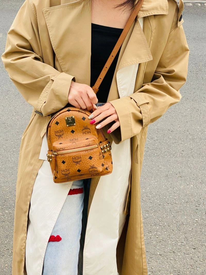 Top mirror MCM Backpacks