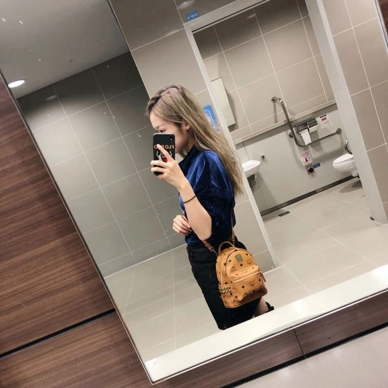 Top mirror MCM Backpacks