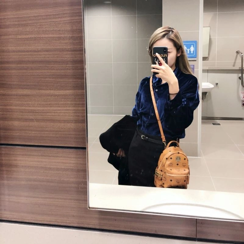 Top mirror MCM Backpacks