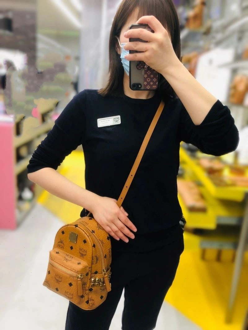 Top mirror MCM Backpacks