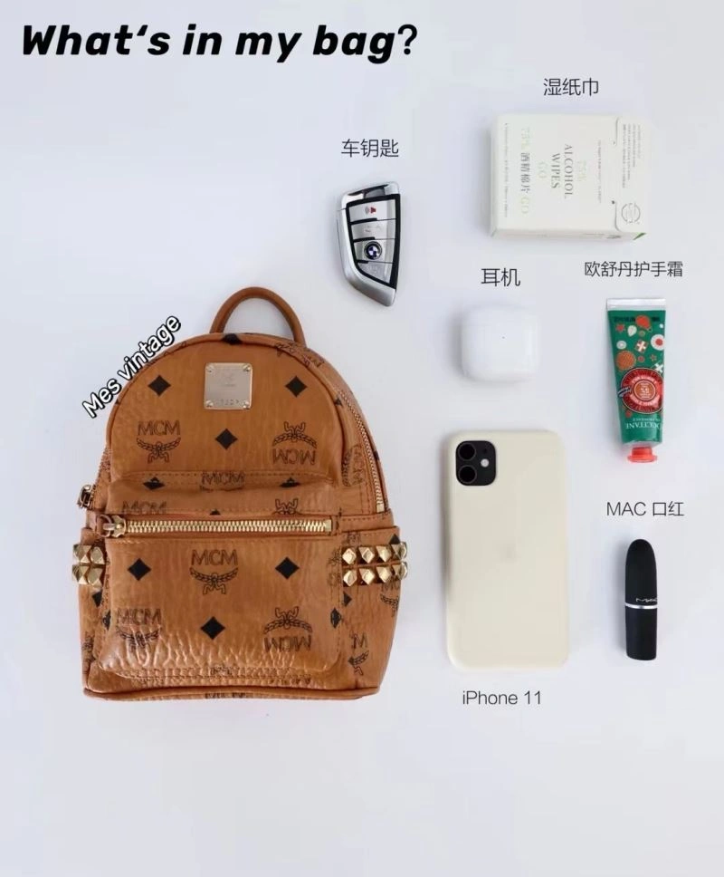 1:1 copy MCM Backpacks