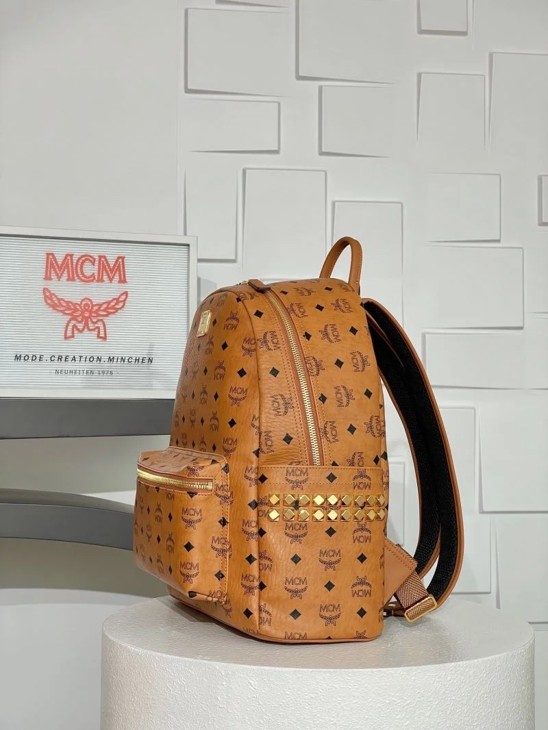 Indistinguishable MCM Backpacks