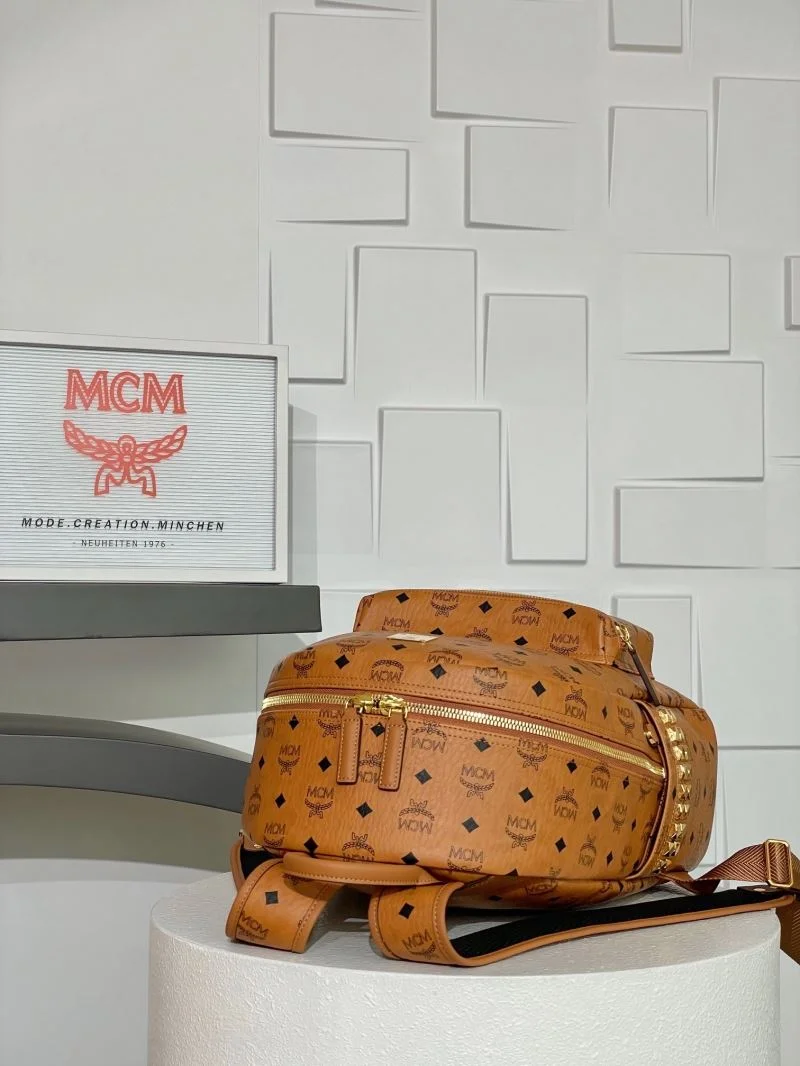 Indistinguishable MCM Backpacks