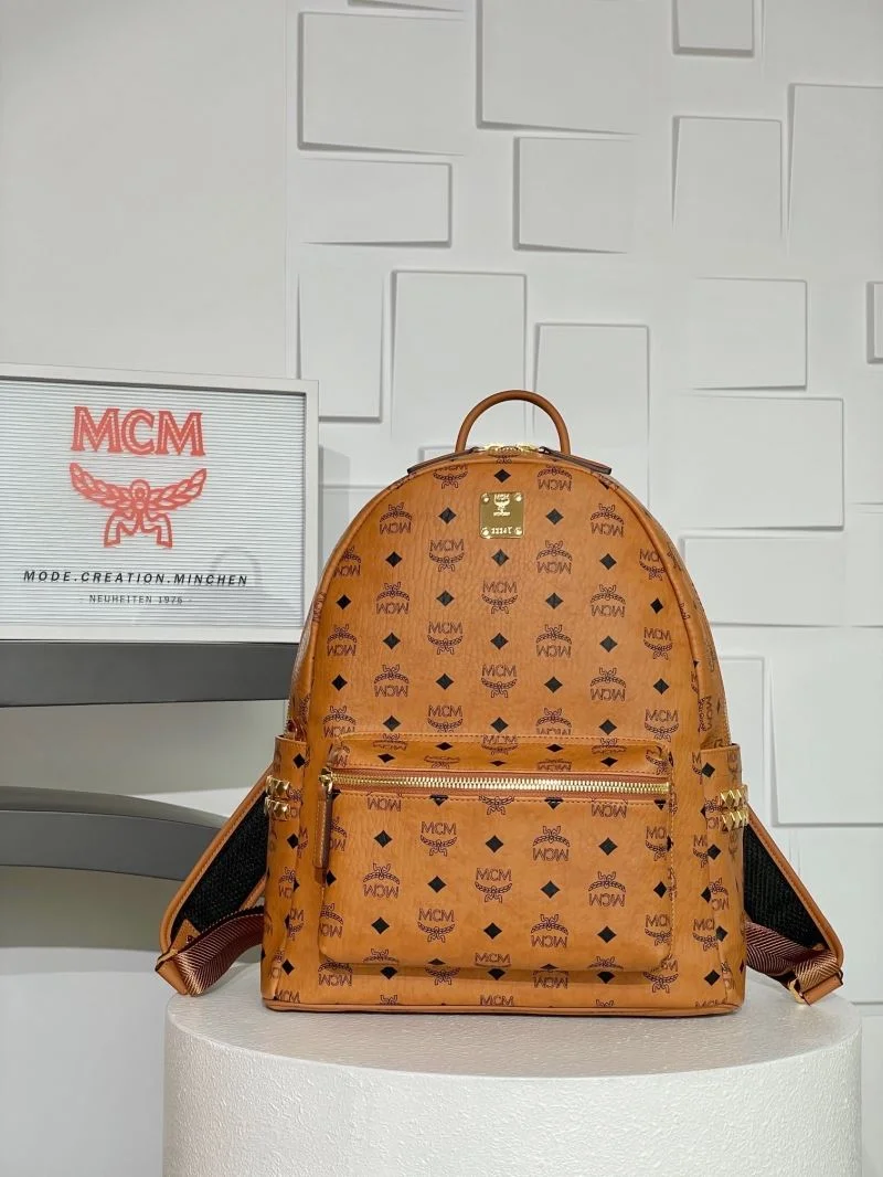 Indistinguishable MCM Backpacks