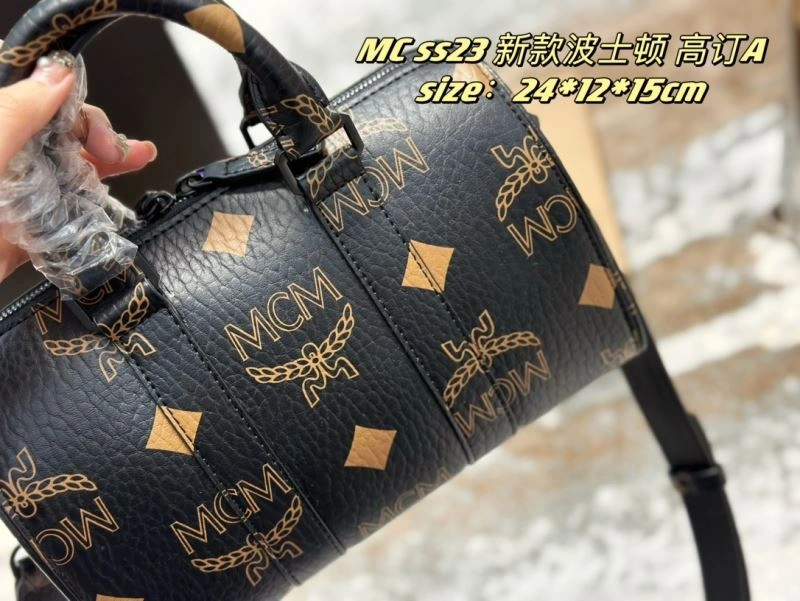 Value-priced MCM Boston Bags