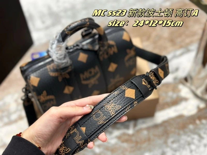 Value-priced MCM Boston Bags