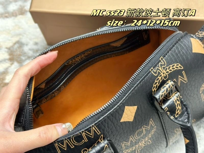 Value-priced MCM Boston Bags