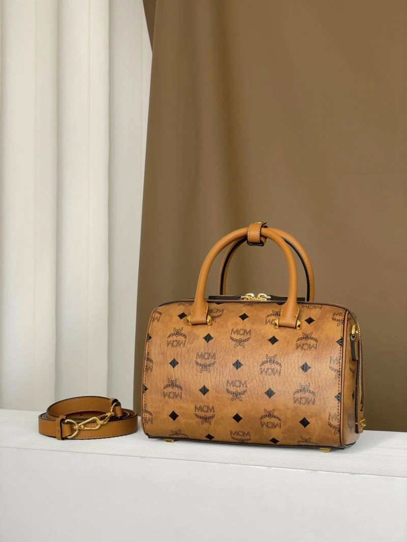 Value-priced MCM Boston Bags