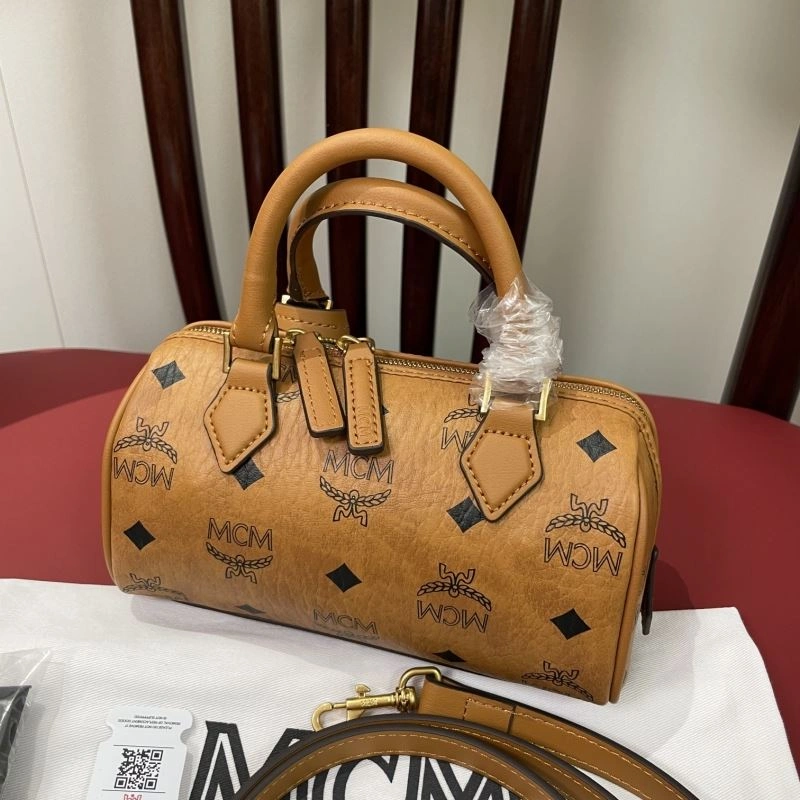 Value-priced MCM Boston Bags