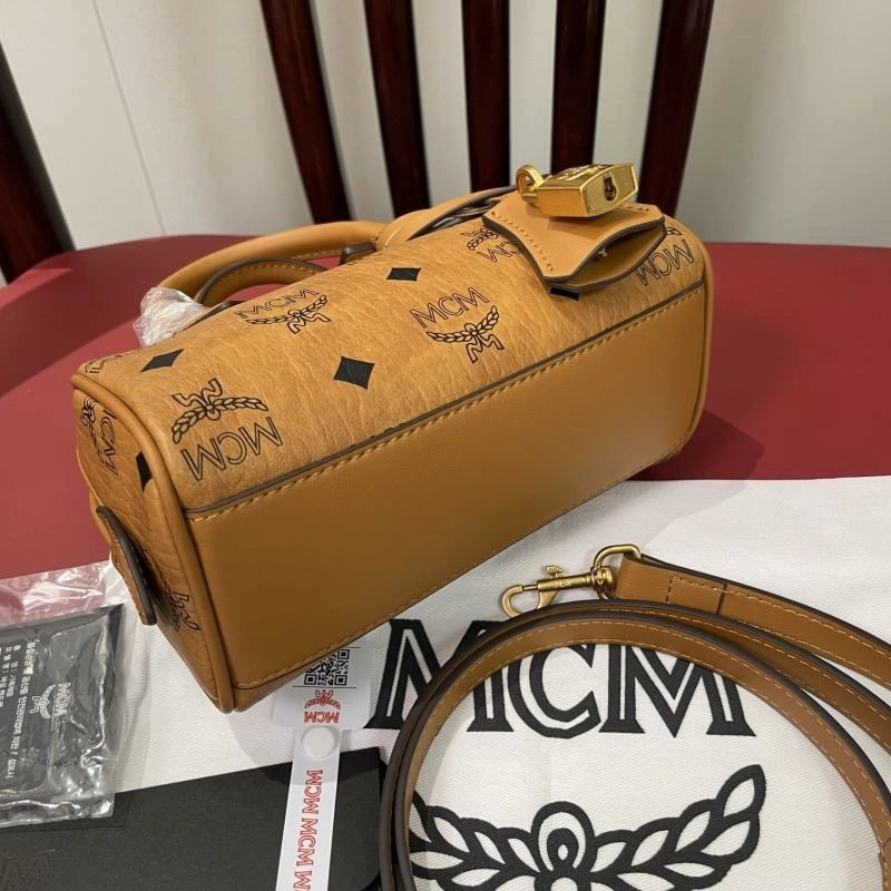 Value-priced MCM Boston Bags