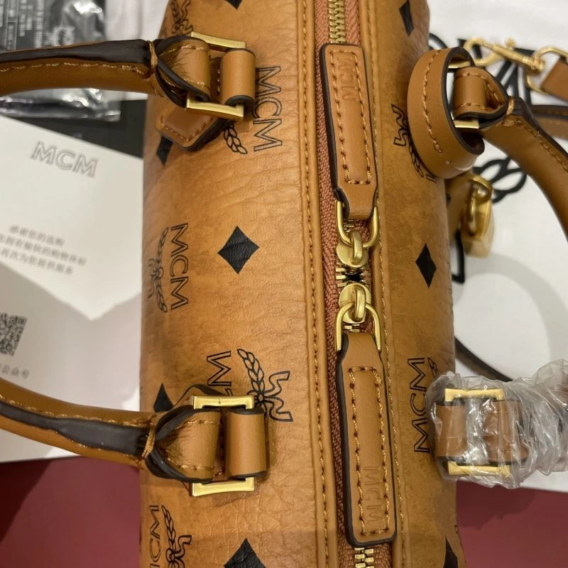 Value-priced MCM Boston Bags