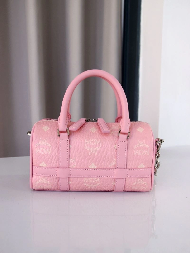 Indistinguishable MCM Boston Bags