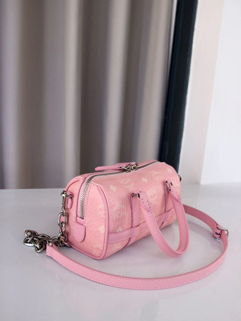 Indistinguishable MCM Boston Bags