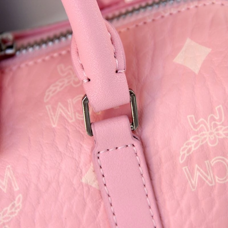 Indistinguishable MCM Boston Bags