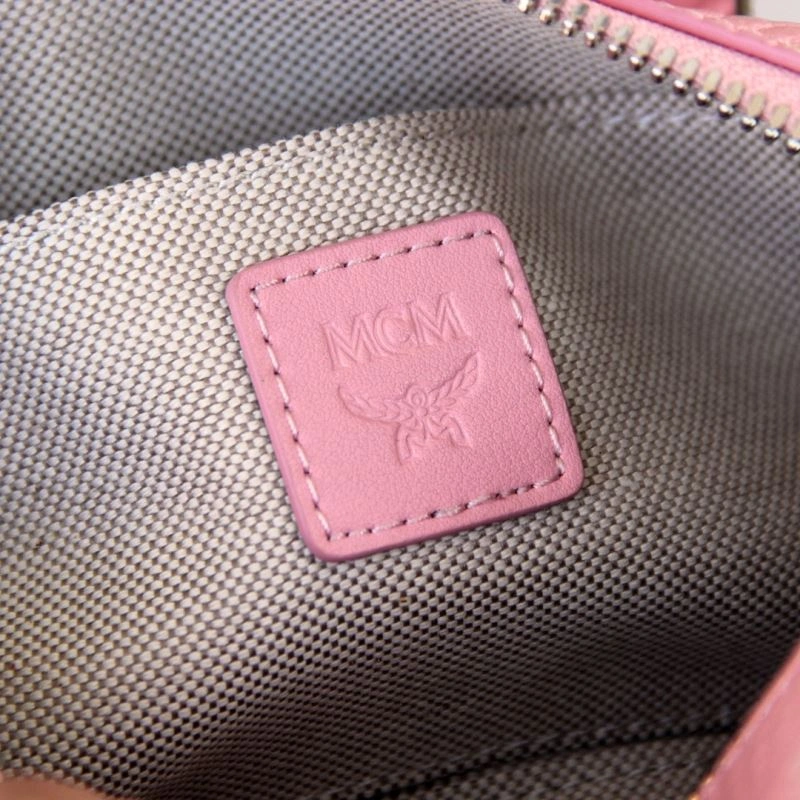 Indistinguishable MCM Boston Bags