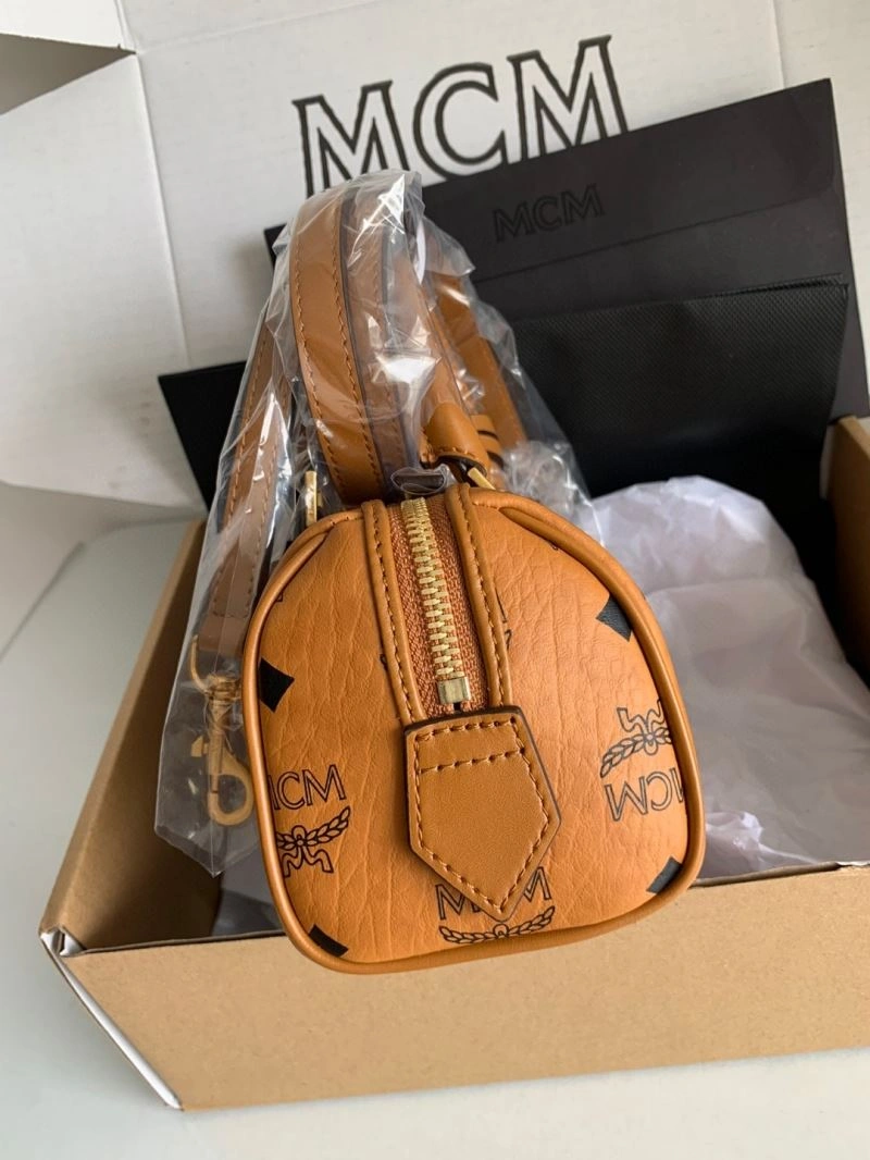 High fidelity MCM Boston Bags