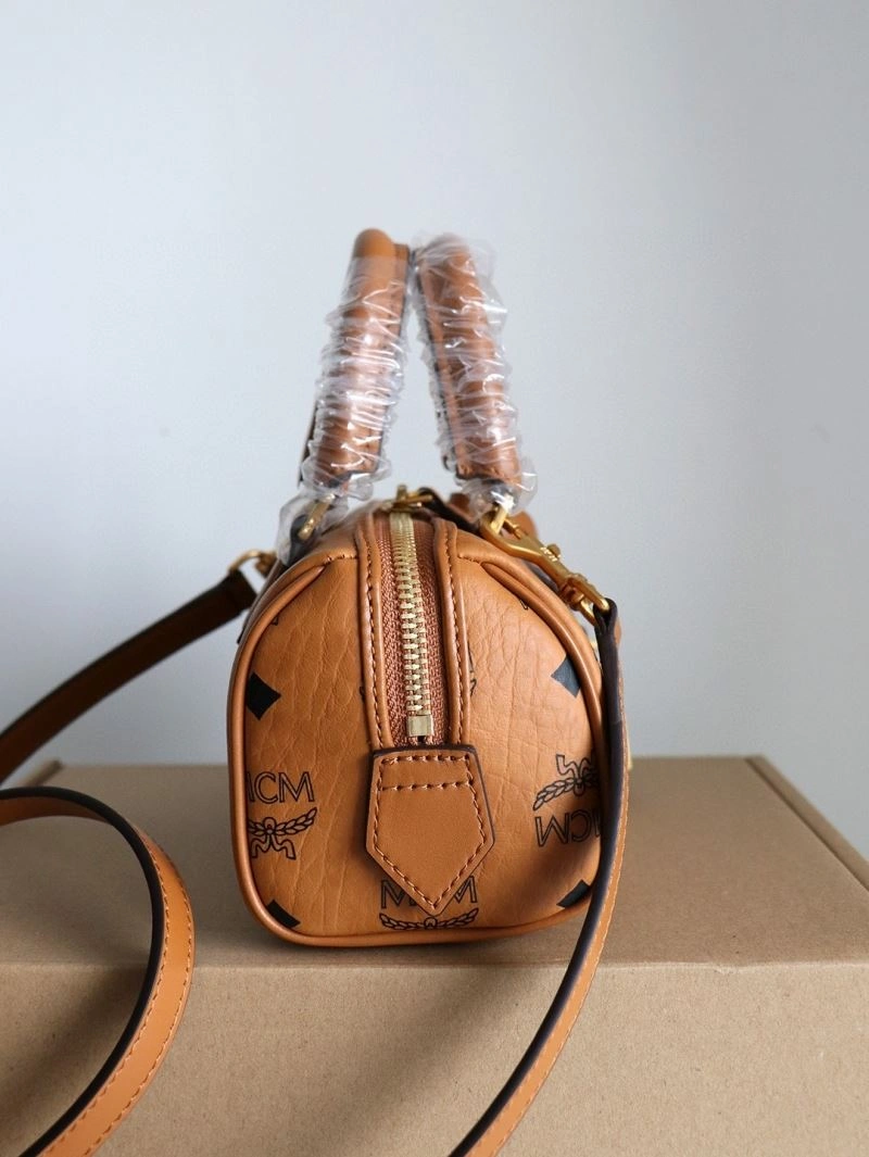 High fidelity MCM Boston Bags