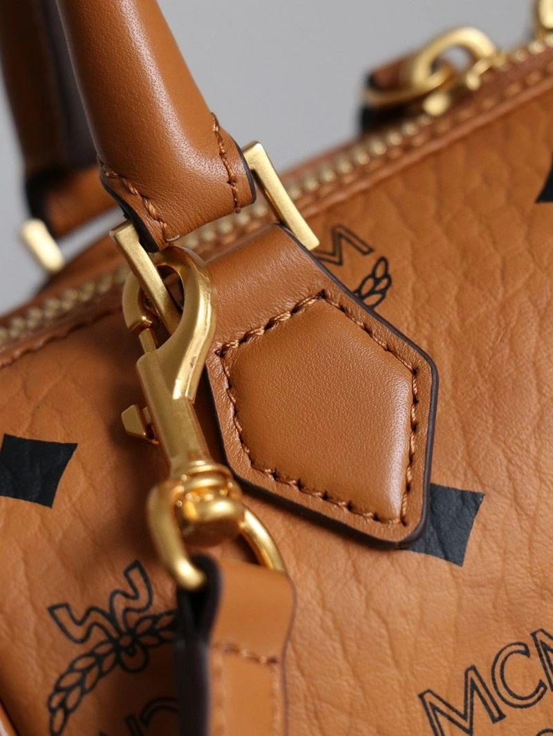 High fidelity MCM Boston Bags