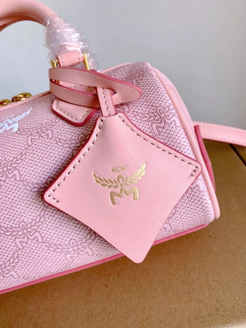 Exact replica MCM Boston Bags