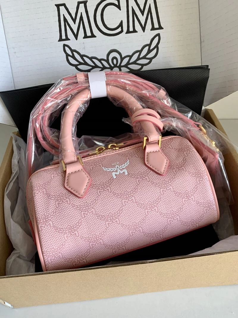 Exact replica MCM Boston Bags