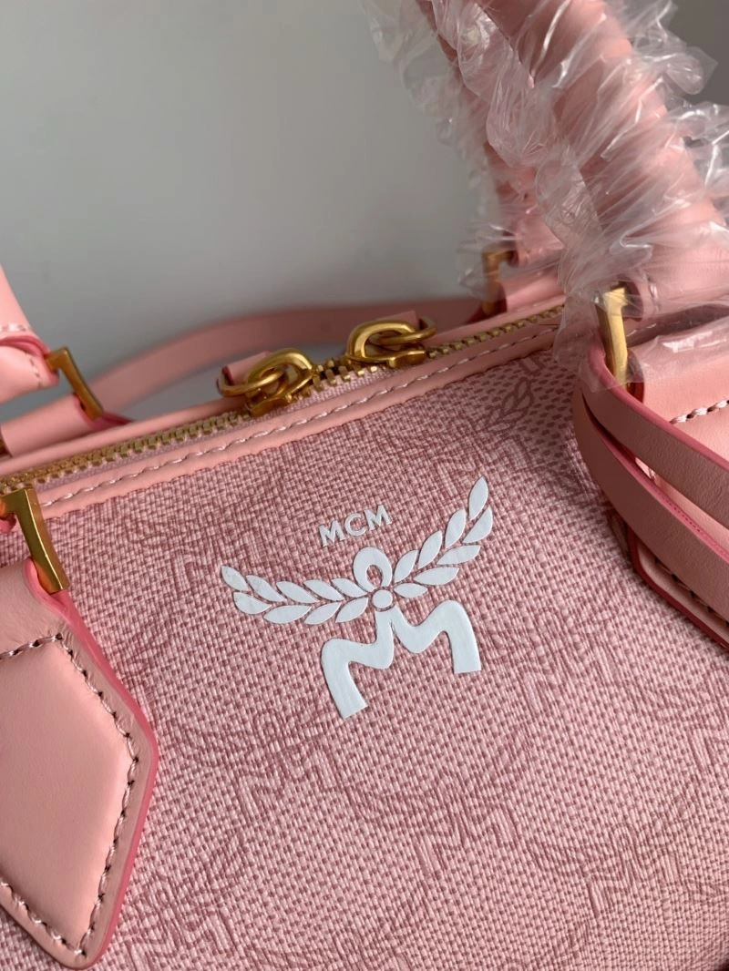High fidelity MCM Boston Bags
