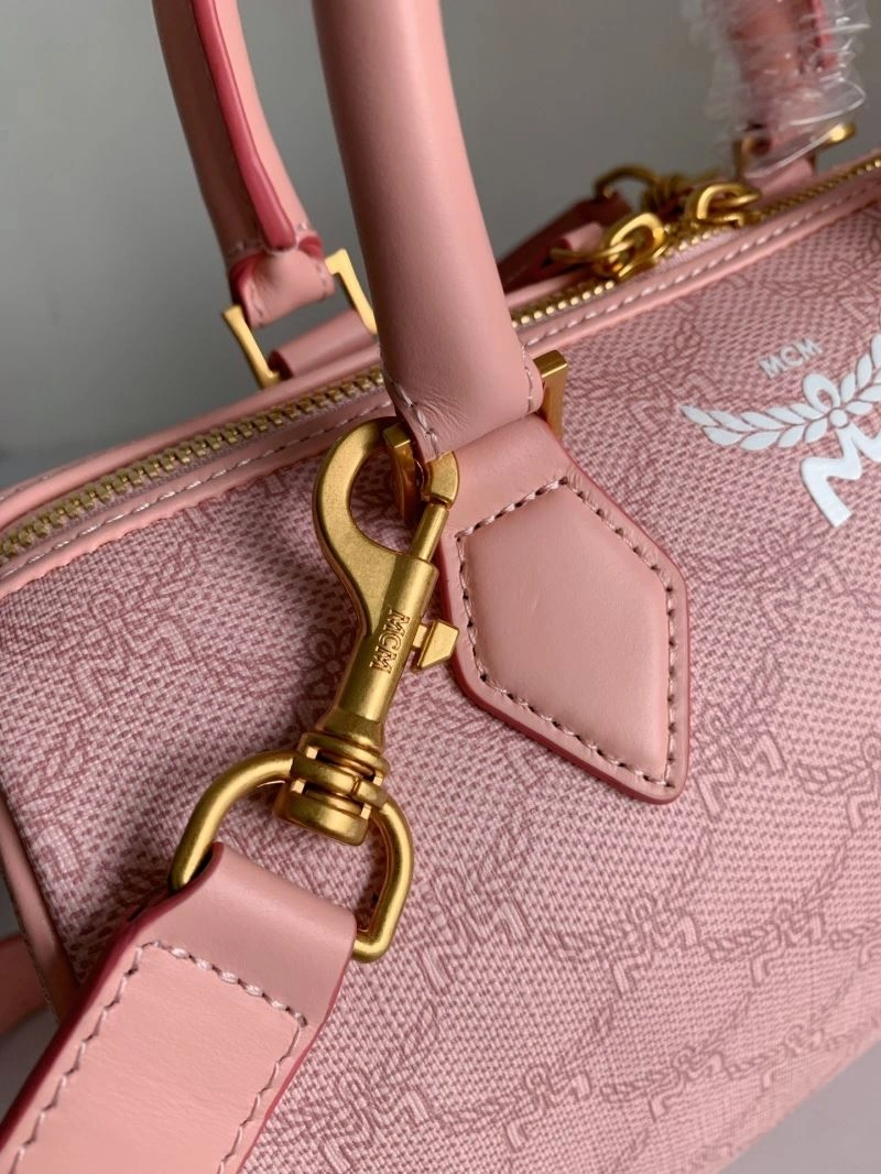 High fidelity MCM Boston Bags