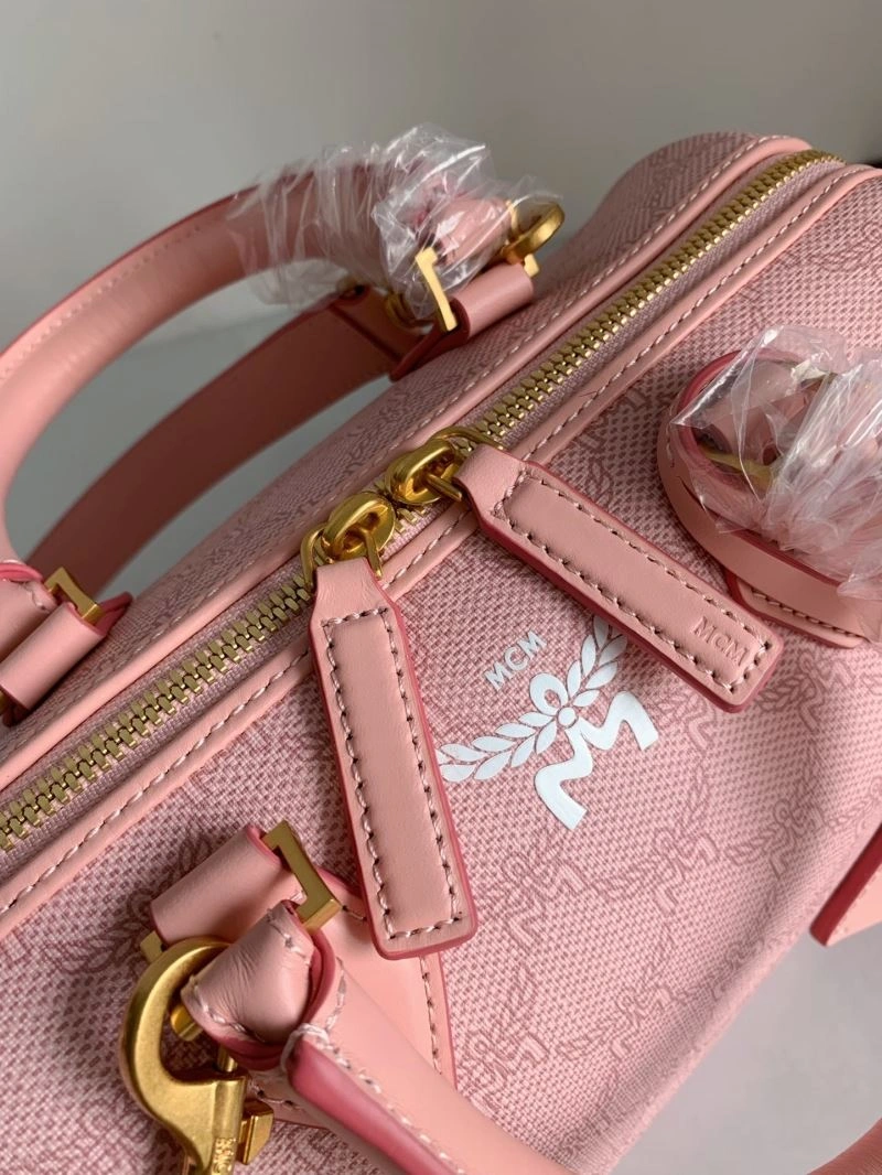 High fidelity MCM Boston Bags