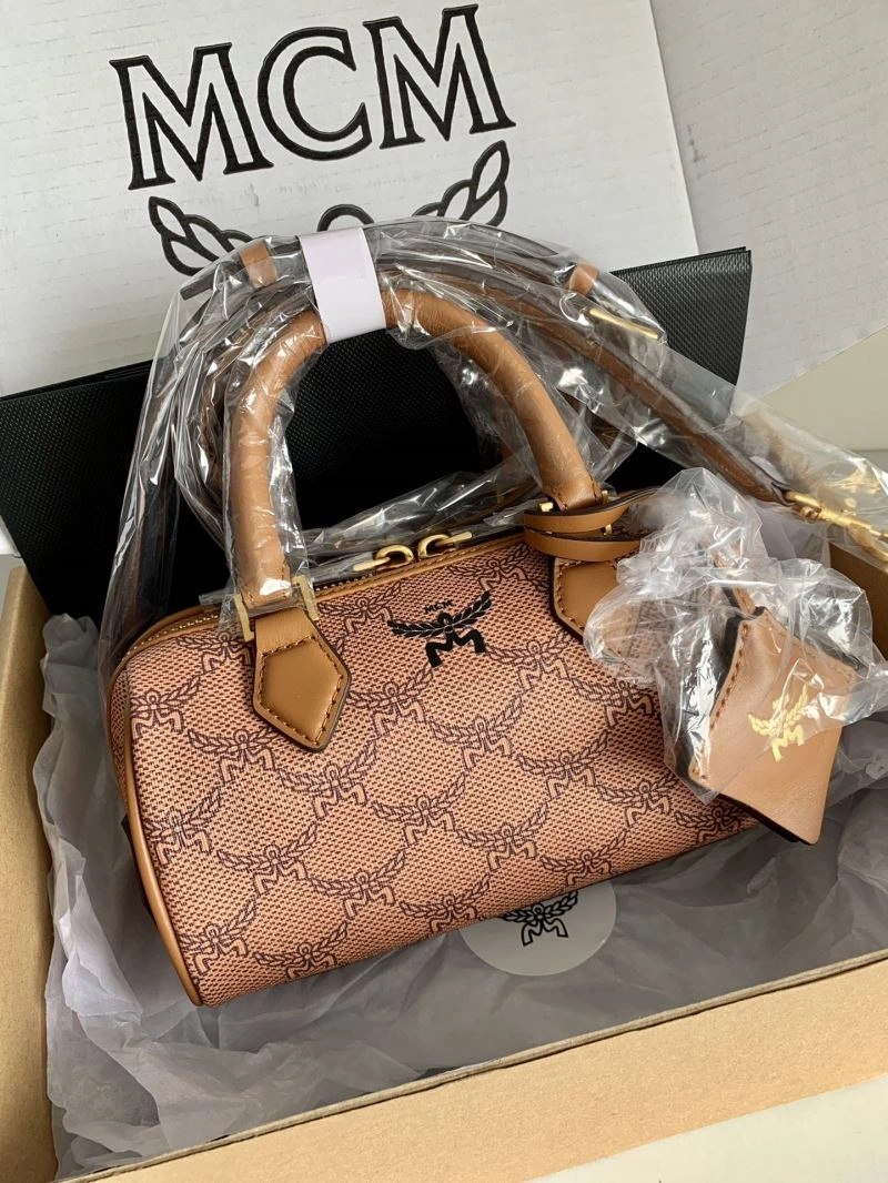 Legit MCM Boston Bags