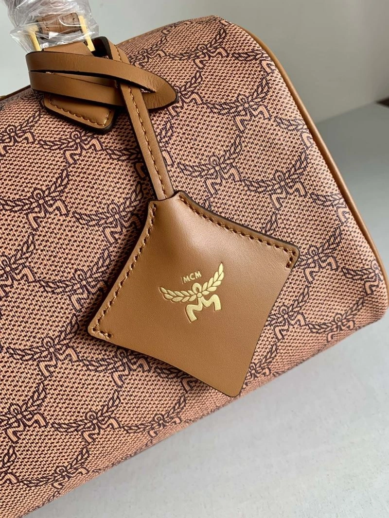 Value-priced MCM Boston Bags