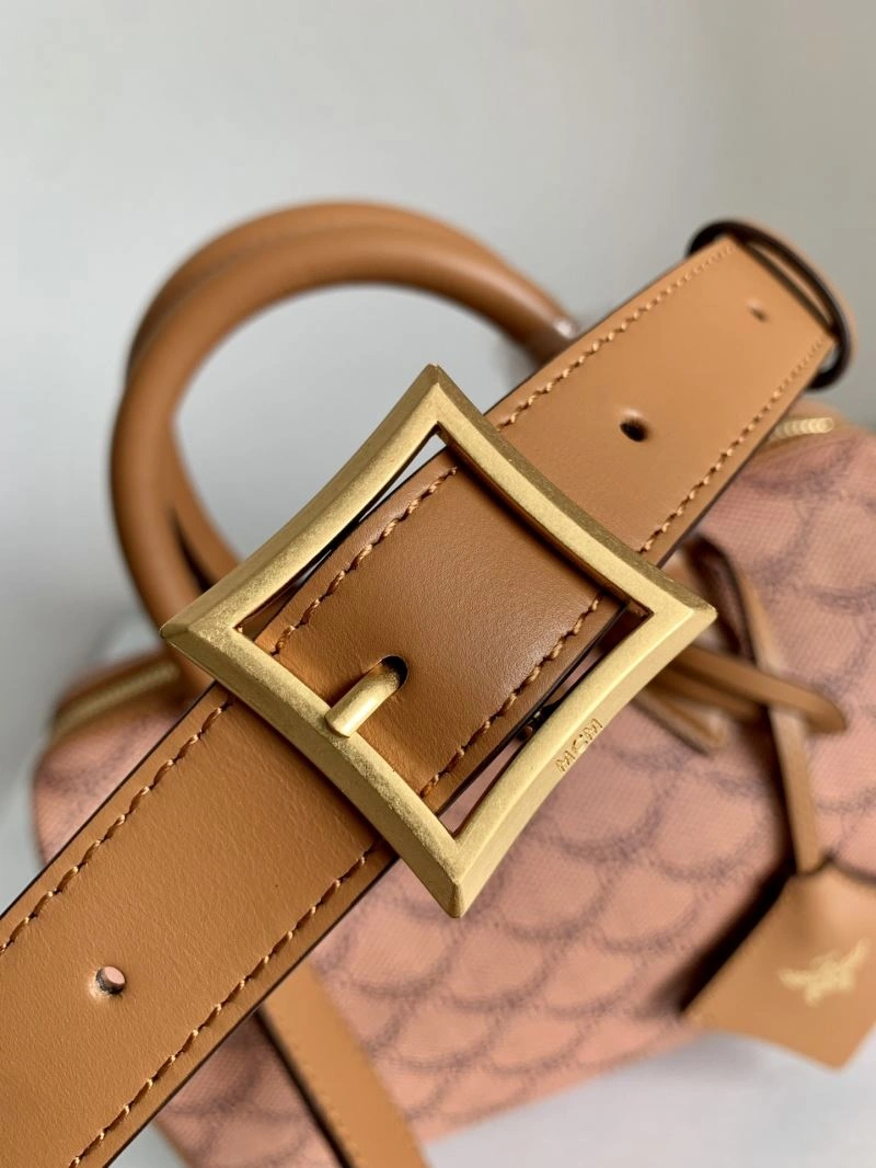 Value-priced MCM Boston Bags