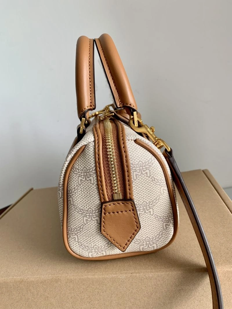 Brand-authenticated MCM Boston Bags