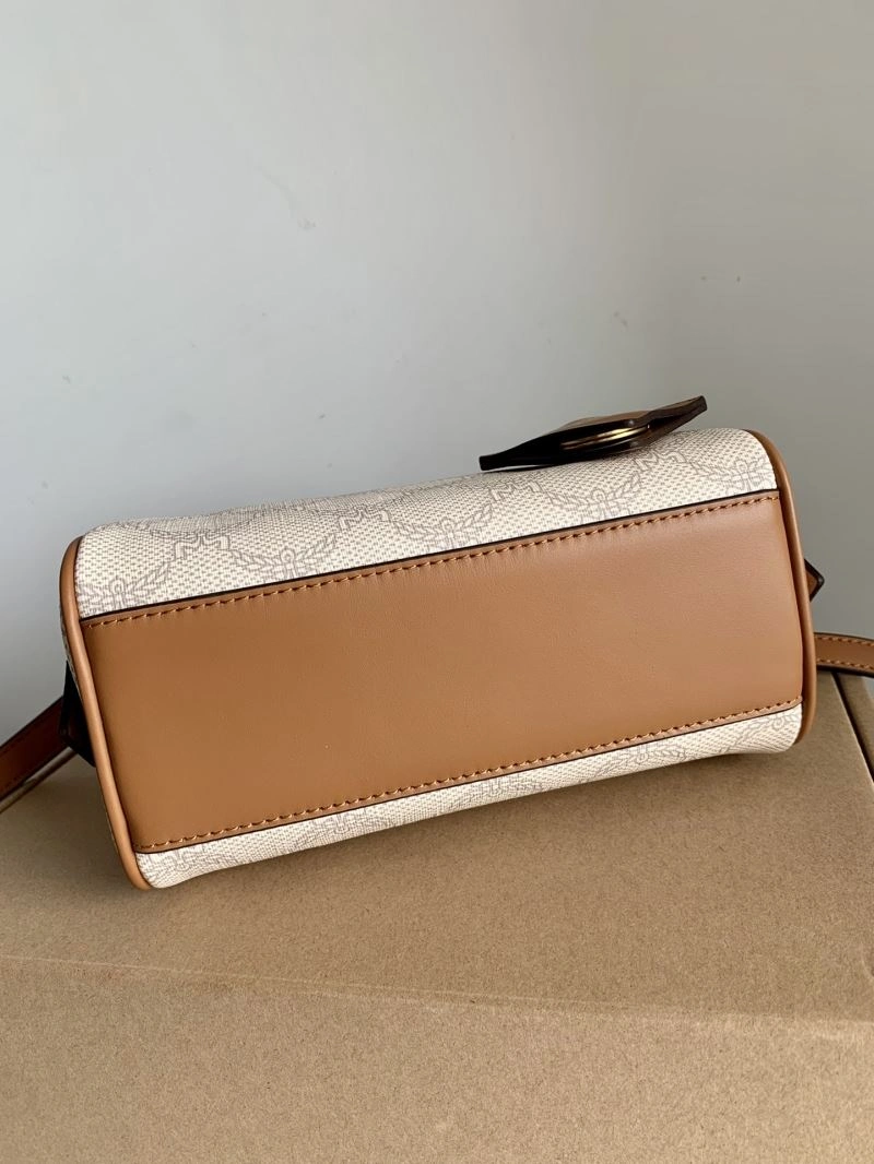 Brand-authenticated MCM Boston Bags