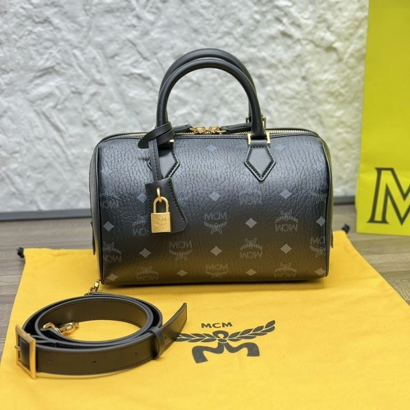Value-priced MCM Boston Bags