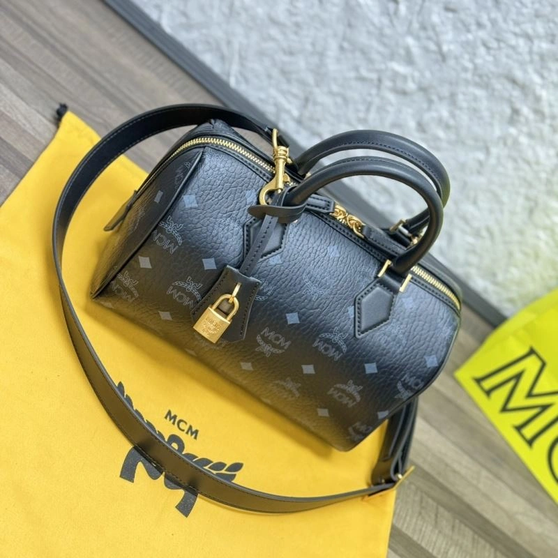 Value-priced MCM Boston Bags