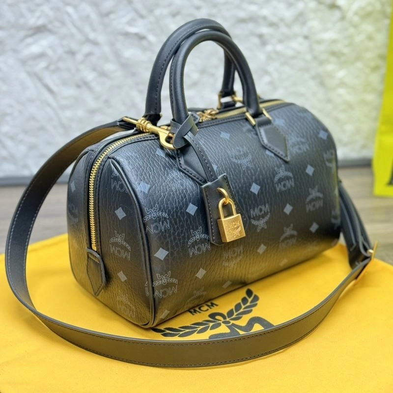 Value-priced MCM Boston Bags