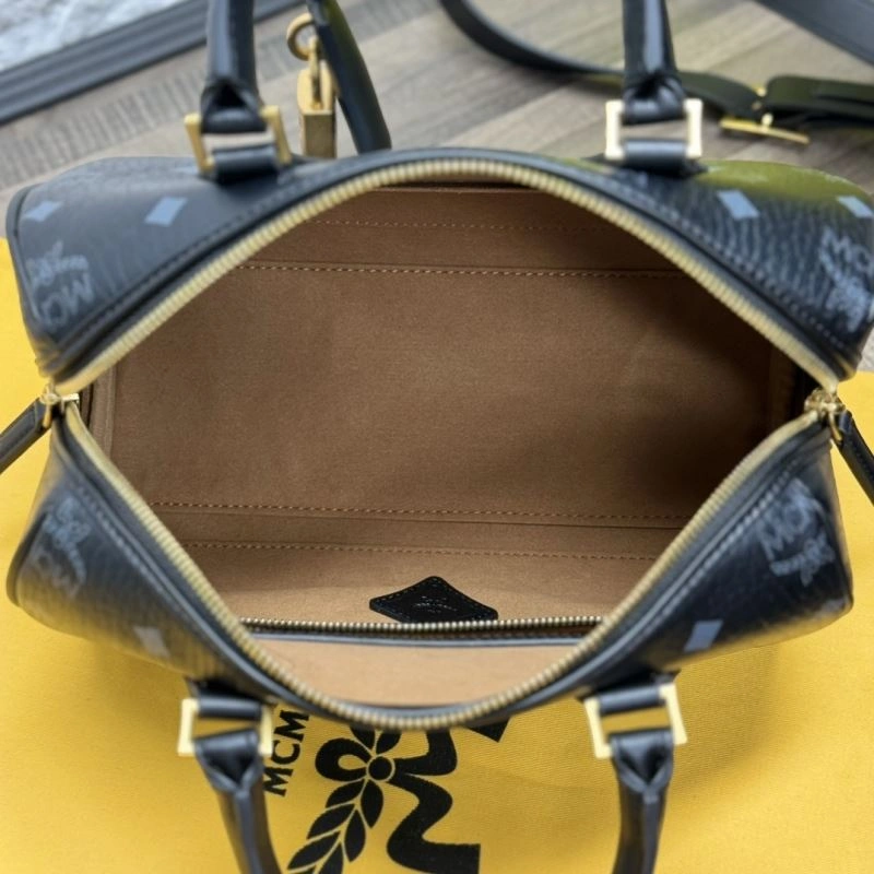 Value-priced MCM Boston Bags