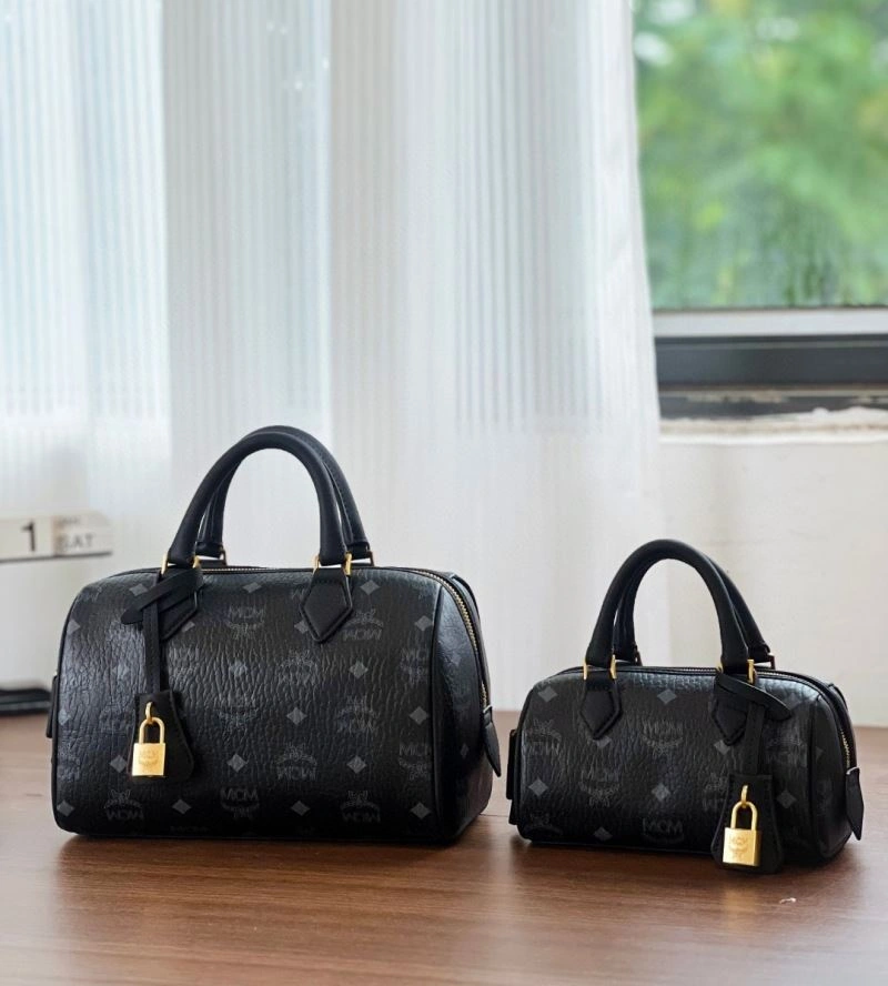 Value-priced MCM Boston Bags