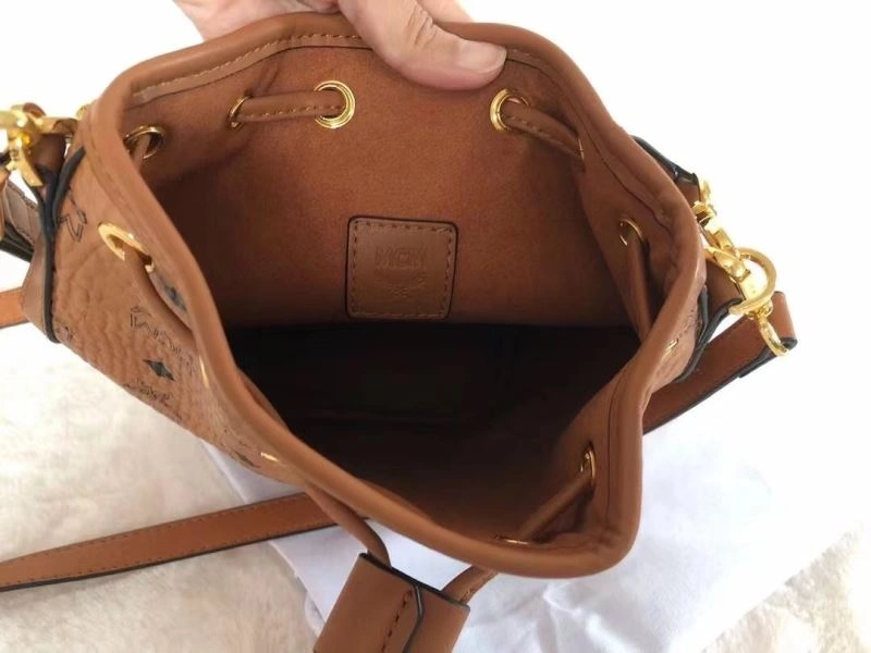 Top mirror MCM Bucket Bags